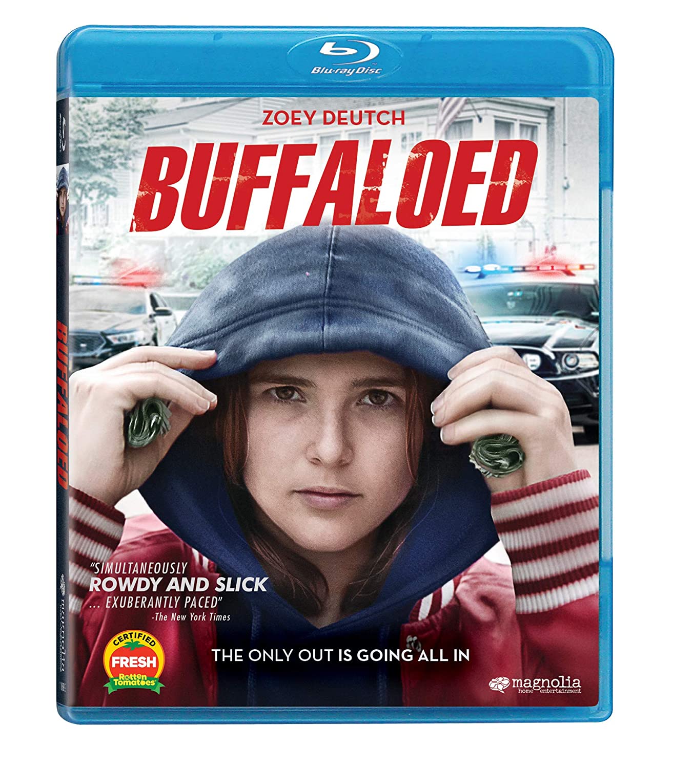 Magnolia Home Entertainment Brings Zoey Deutch's 'Buffaloed' to Blu-Ray