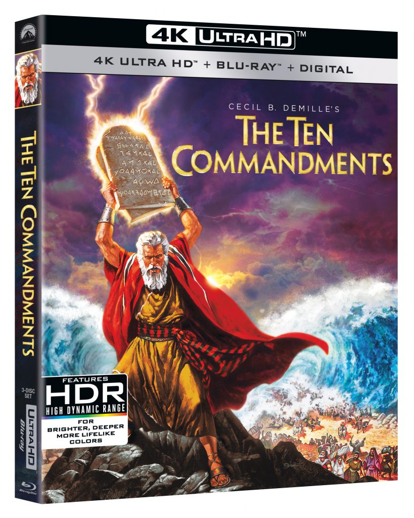 Charlton Heston's Epic 'The Ten Commandments' To Debut On 4K UHD Blu ...