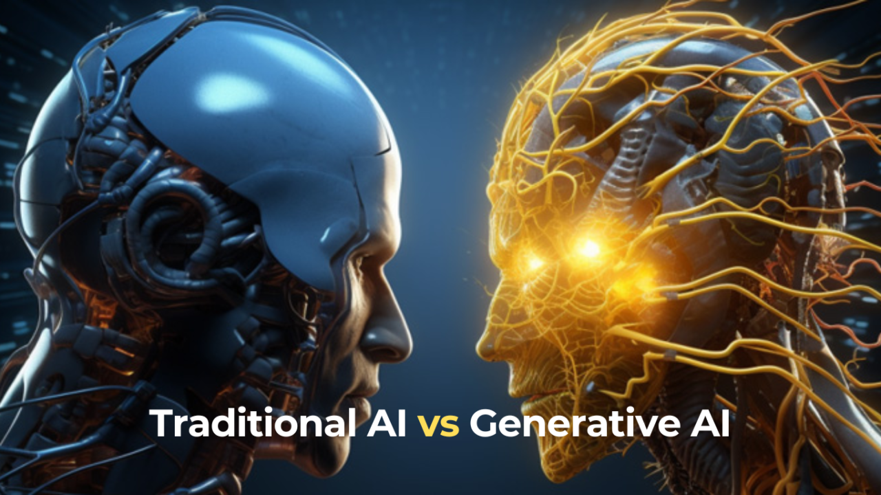Traditional AI vs Generative AI: Everything You Need To Know