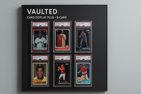 How To Show Off Graded Cards Like A Pro: Display Stands, Wall Frames ...