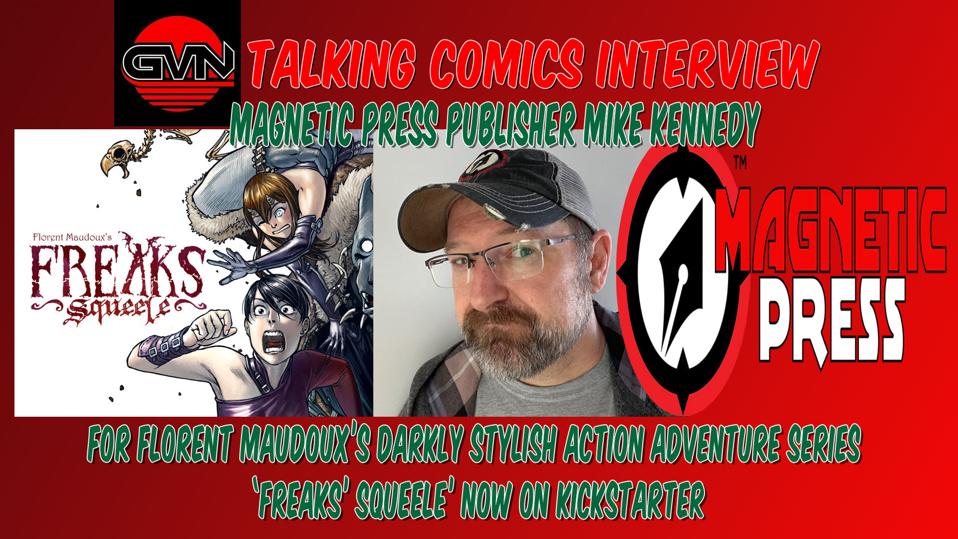 GVN Talking Comics: Mike Kennedy on Magnetic Press’ Release of Florent ...