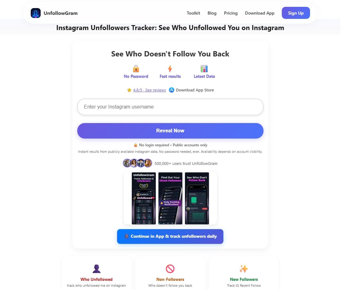 Best Instagram Follower Tracker To See Recent Follow