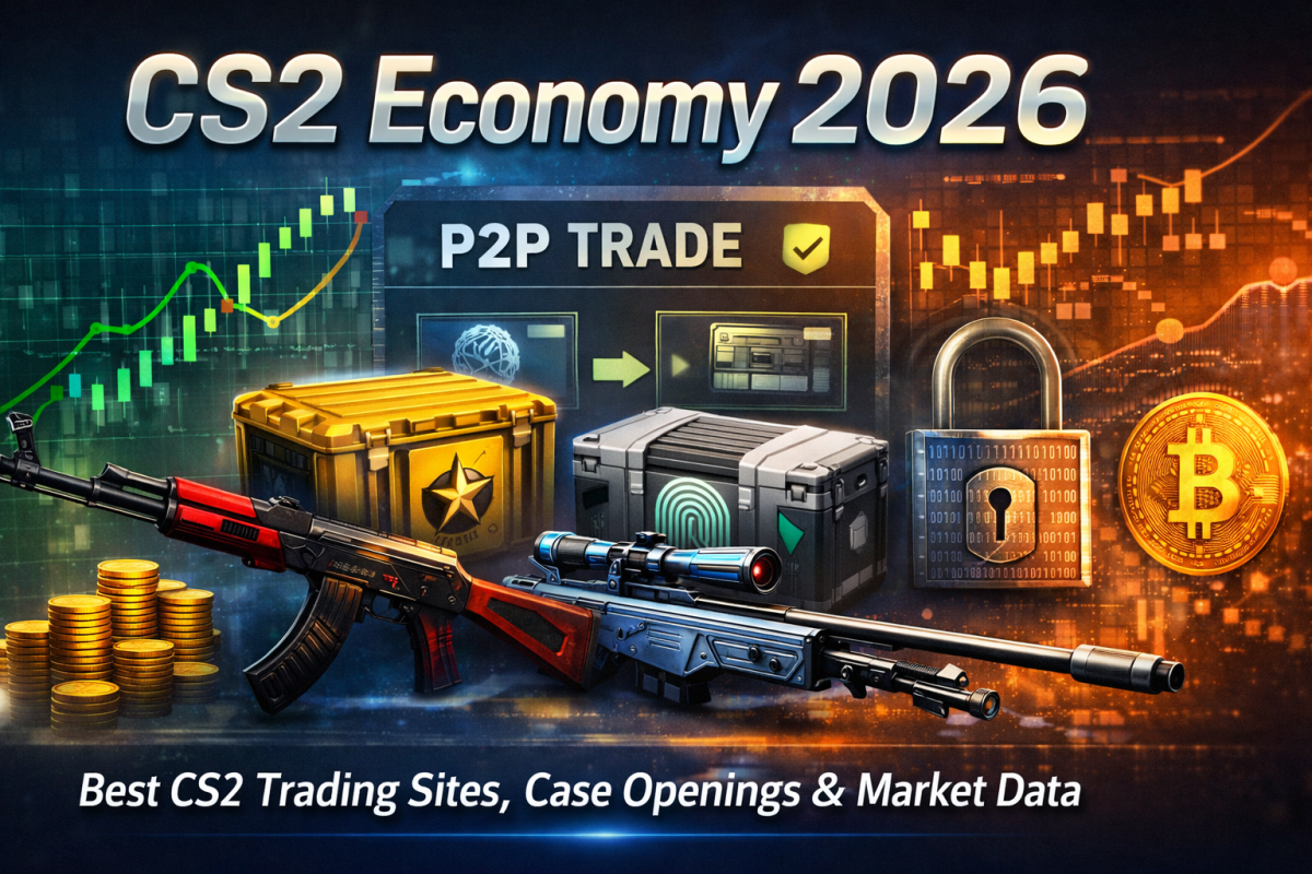 CS2 Economy 2026: Best CS2 Trading Sites, Case Openings & Market Data