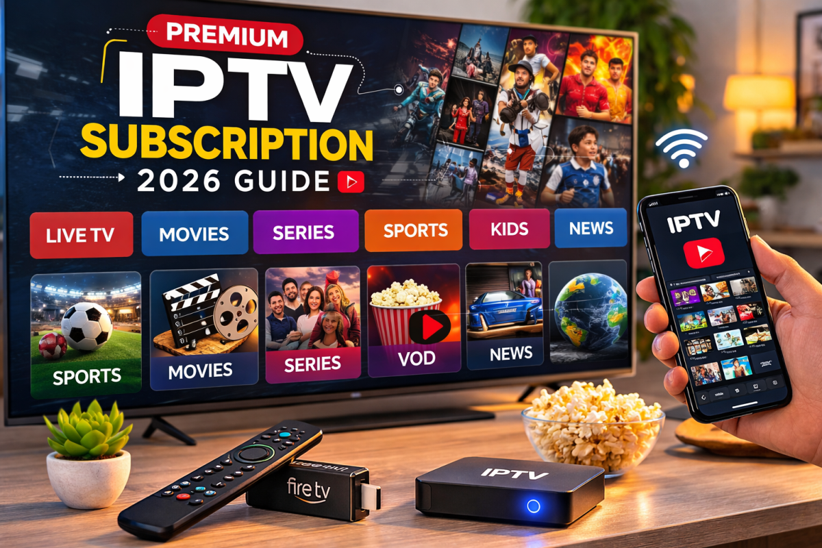 Premium IPTV Subscription (2026 Guide): How To Choose The Best IPTV ...