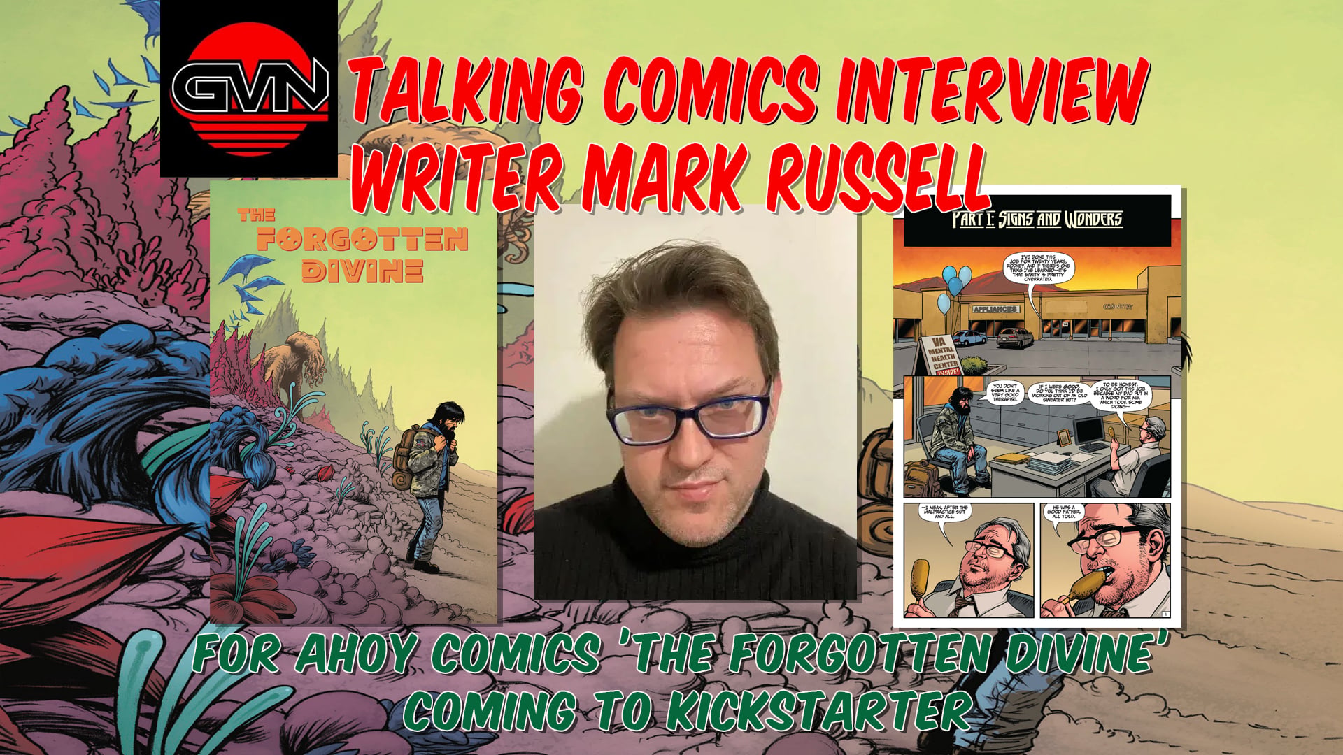 GVN Talking Comics Interview: Writer Mark Russell For Ahoy Comics 'THE ...