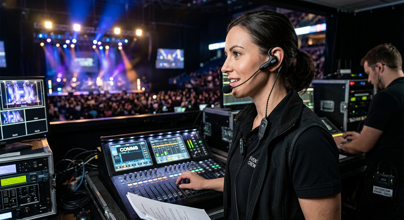 The In Ear Intercom Headset That Fits Your Life, Not Just Your Set